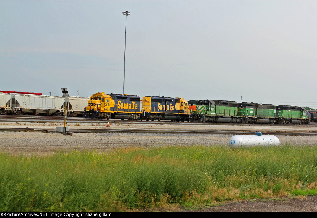 BNSF 2531 Makes it look like the mid 90's again!!!